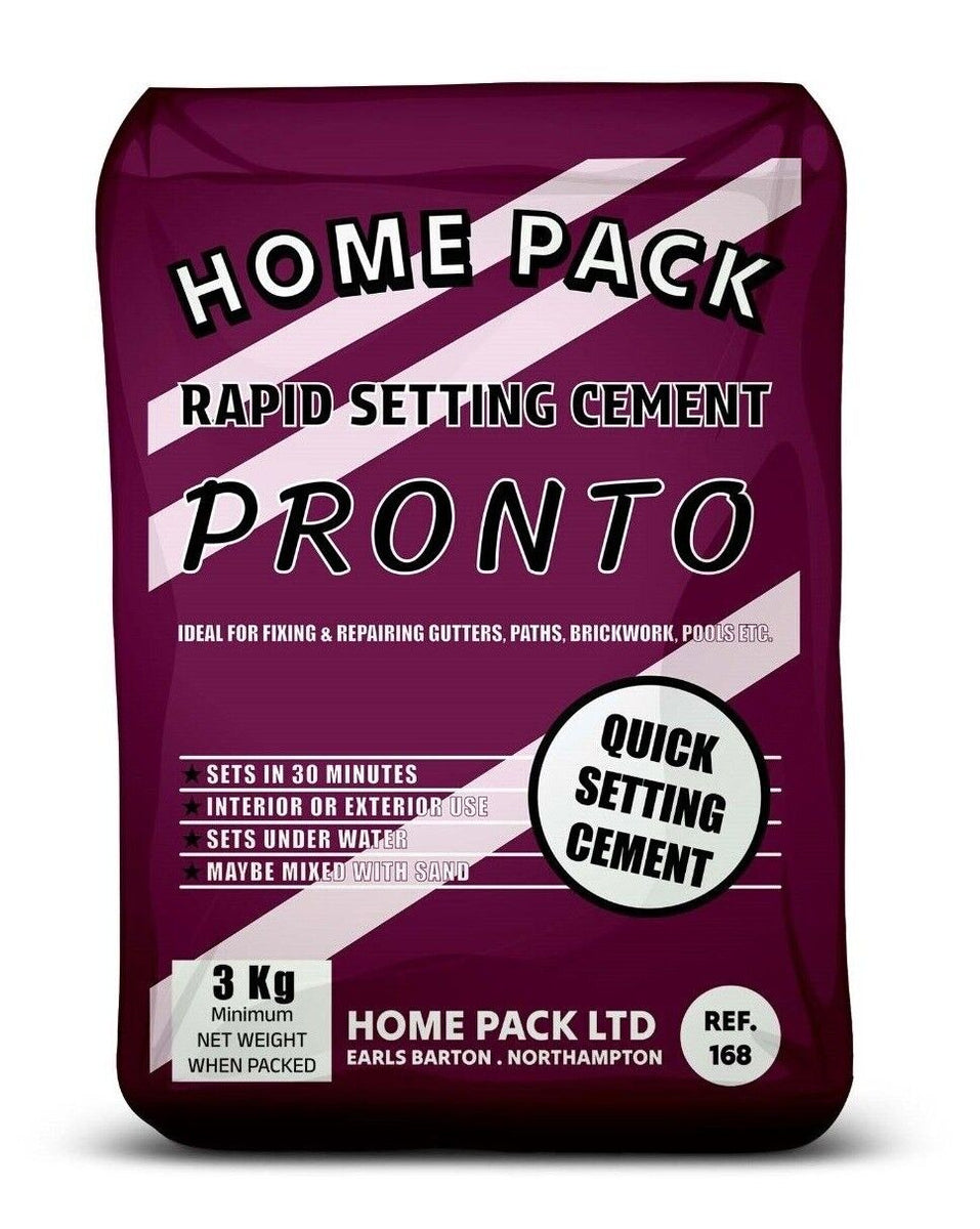 Home Pack Pronto Cementone Quick Rapid Setting Cement Ready To Use Wat ...